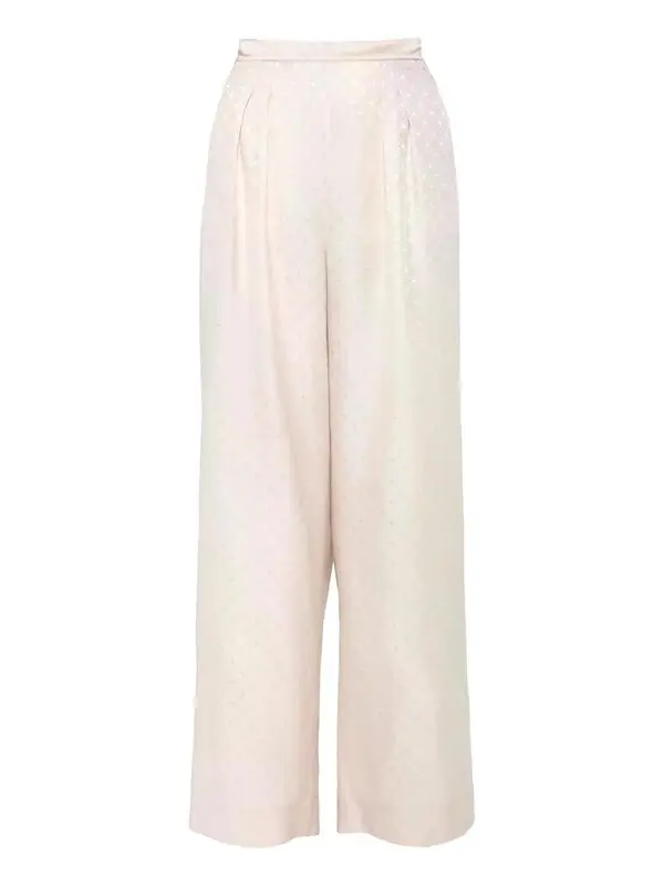 ERES Splendeur Geometric Pattern Trousers - Pink