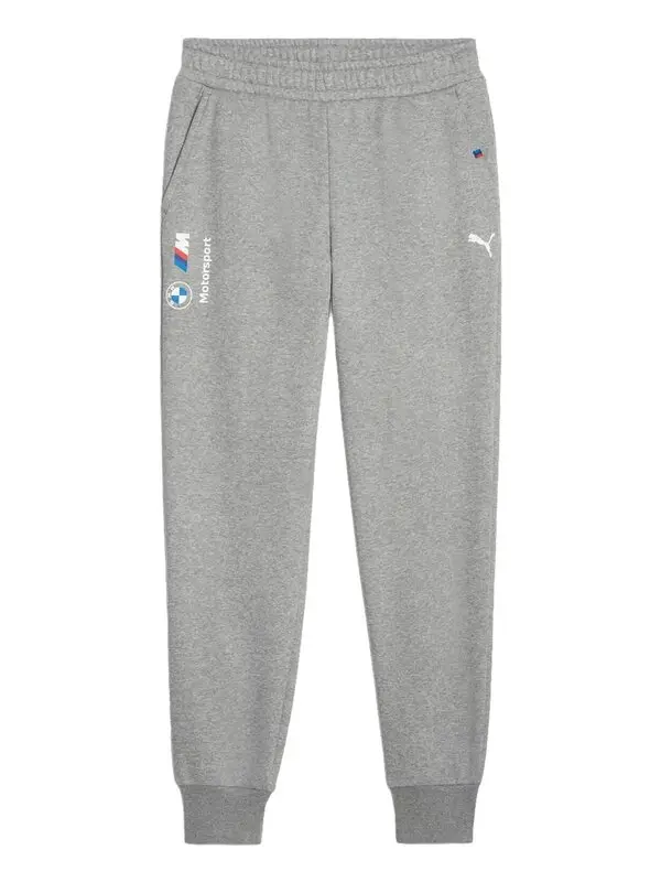 PUMA X Bmw Motorsport Logo-print Track Pants - Grey
