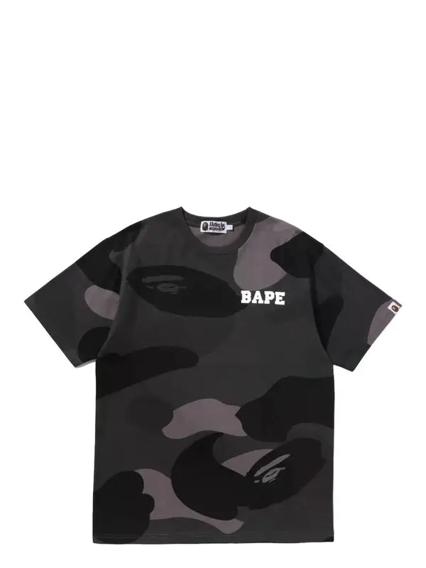 A BATHING APE Mega Color Camo T-shirt - Black