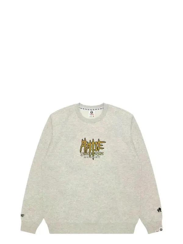 AAPE BY *A BATHING APE® Graphic-print Sweatshirt - Grey