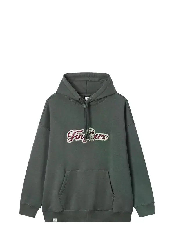 FINGERCROXX Logo Hoodie - Grey