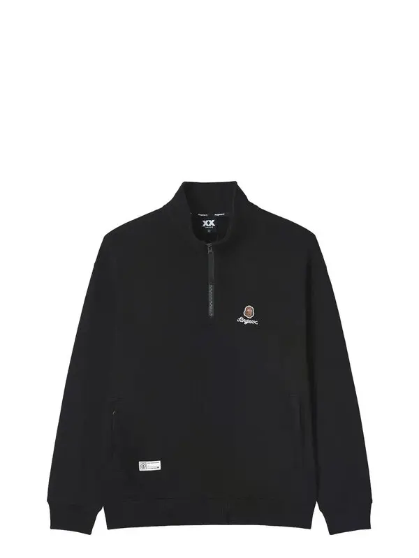 FINGERCROXX Zip-up Sweatshirt - Black