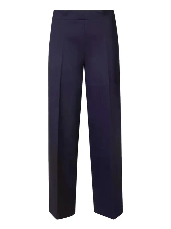 Liviana Conti Press-crease Trousers - Blue