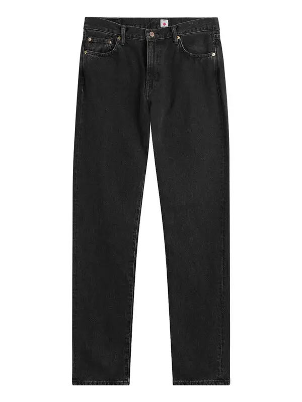 Edwin Regular Tapered Denim Jeans - Black