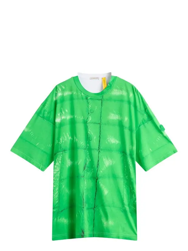 Moncler Genius X Awge Printed T-shirt - Green