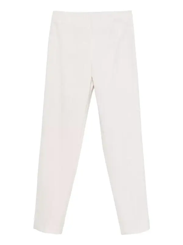PT TORINO Ankle Slit Trousers - White
