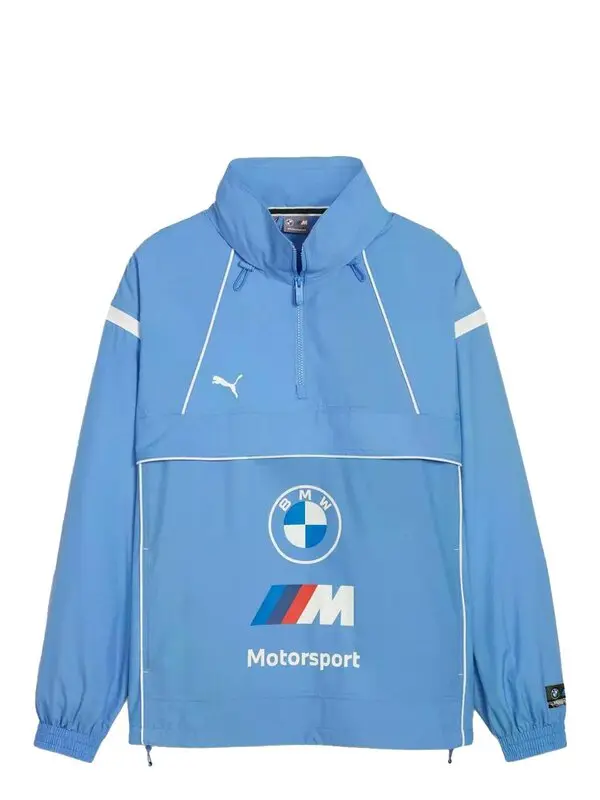 PUMA X Bmw Motorsport Logo-print Track Jacket - Blue