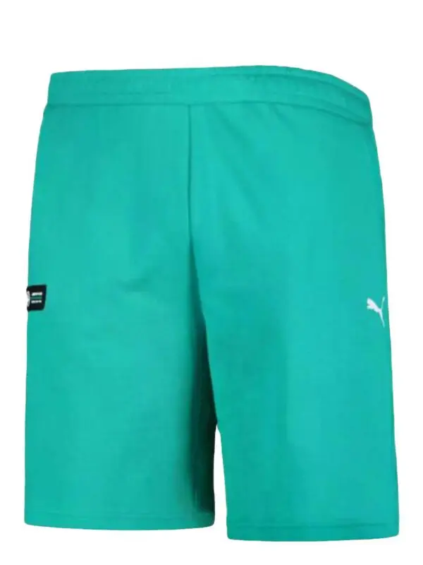 PUMA X Mercedes Amg Petronas F1 Team Logo-print Track Shorts - Green