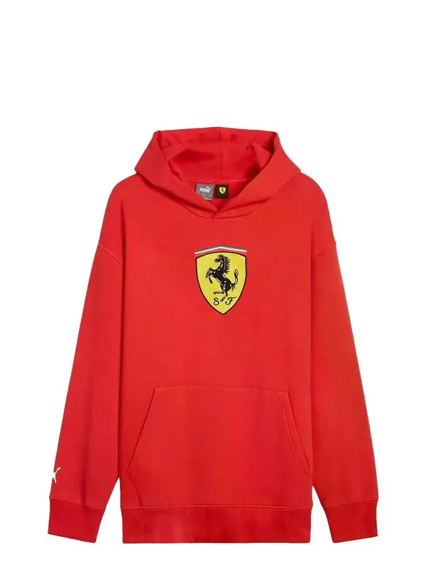 PUMA X Scuderia Ferrari Race Big Shield Hoodie - Red