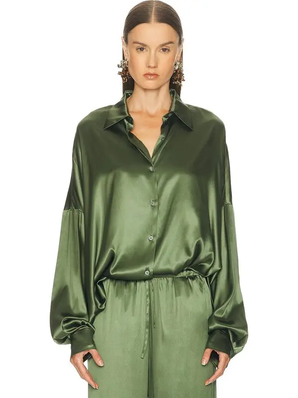 Dries Van Noten Casia Shirt - Khaki