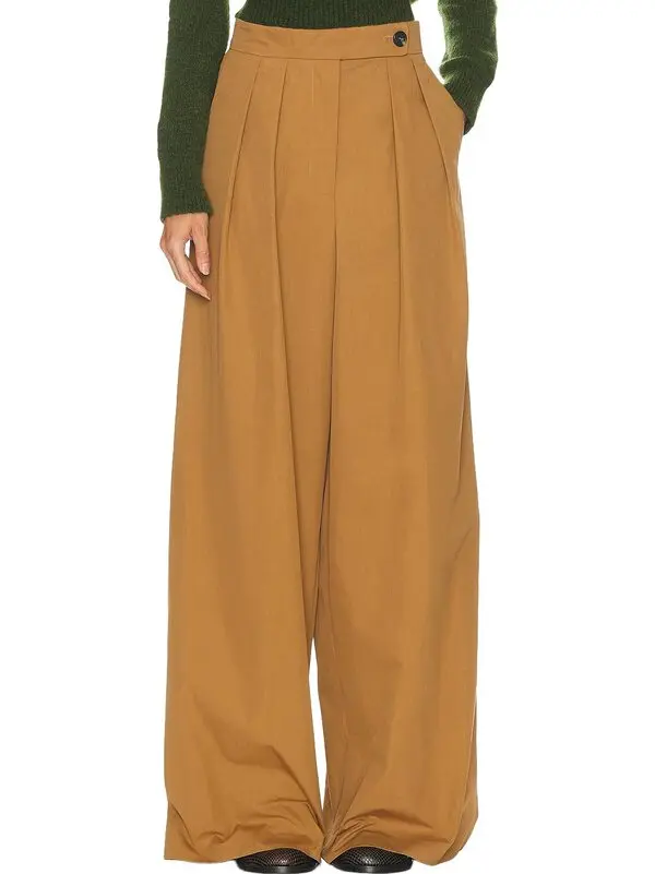 Dries Van Noten Pamplona Pants - Tan