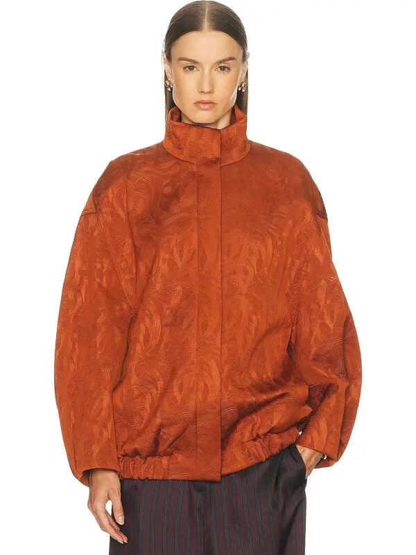 Dries Van Noten Voles Jacket - Rust