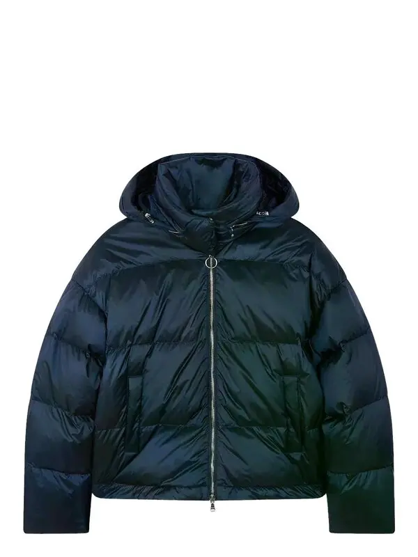 Paul & Shark Hooded Puffer Jacket - Blue