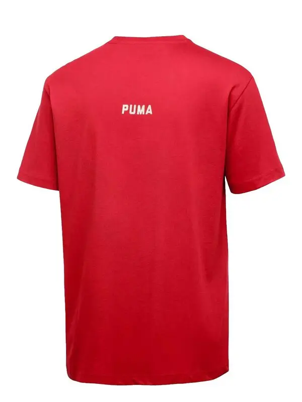 PUMA X O.moscow Text-print T-shirt - Red