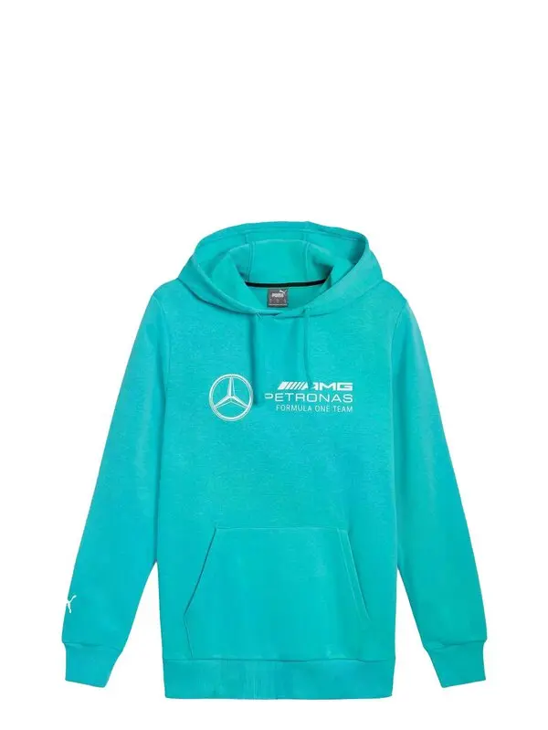 PUMA Mercedes Amg Petronas F1 Team Logo-print Hoodie - Green