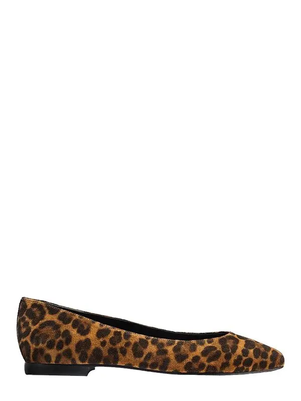 MARGAUX LONNBERG The Pointe Flats - Leopard Suede