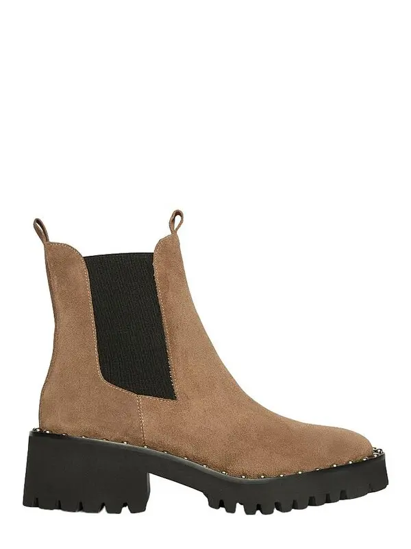 Freda Salvador Bailey Chelsea Boots - Sesame Suede