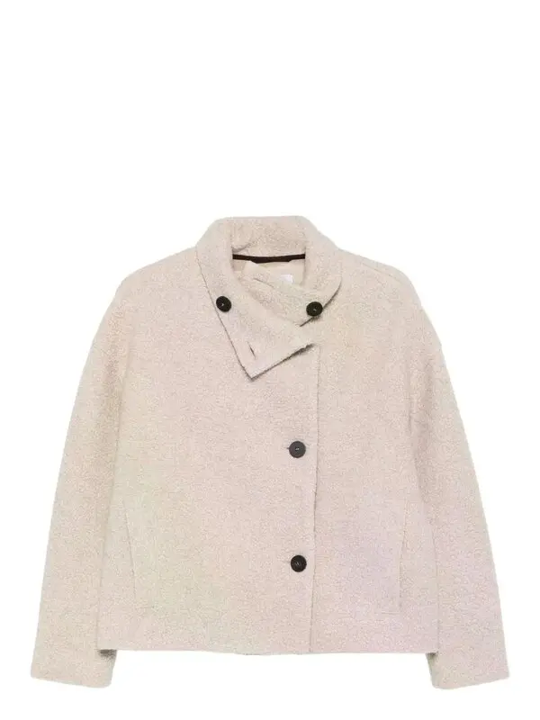 Harris Wharf London Buttoned Jacket - Neutrals