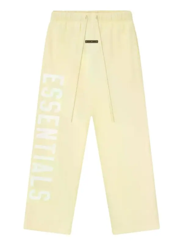 Fear Of God Fleece-texture Lounge Trousers - Yellow