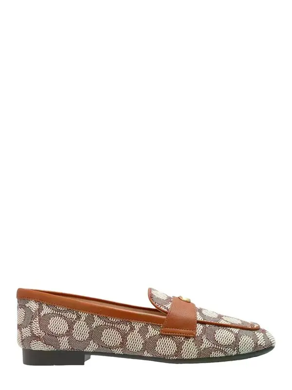 COACH Sculpted C Loafers - Brown
