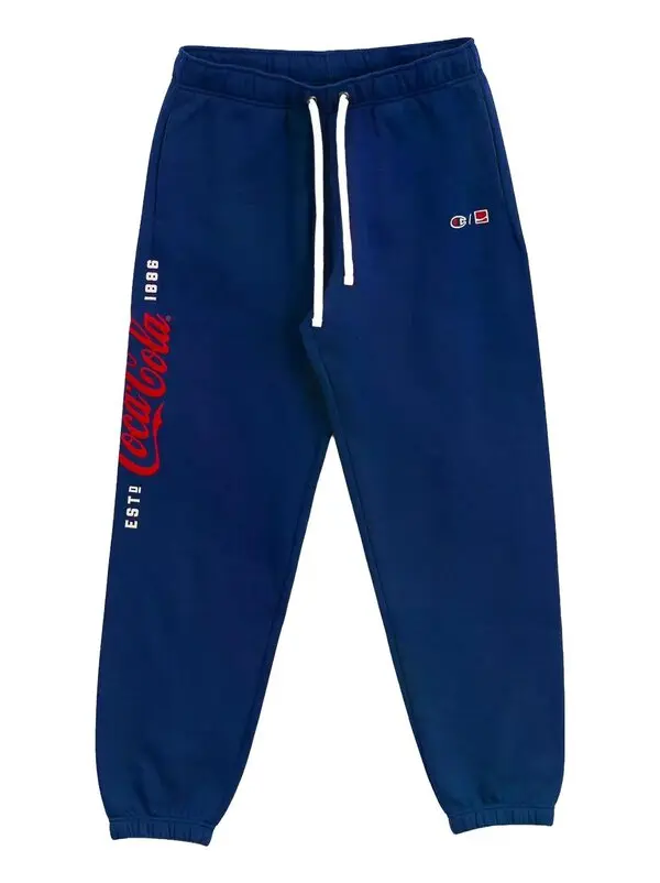Champion X Coca-cola Logo Track Pants - Blue