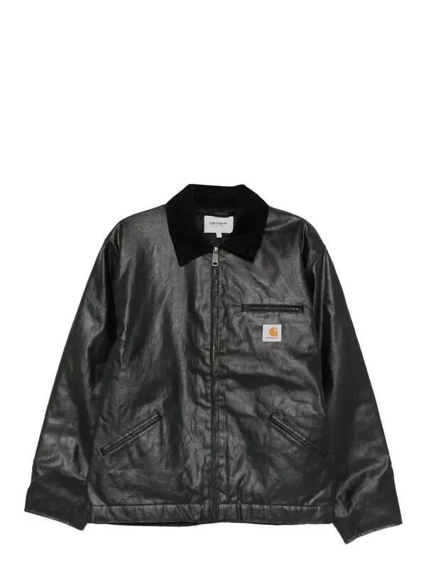 Carhartt Work In Progress Logo-patch Shirt Jacket - Black
