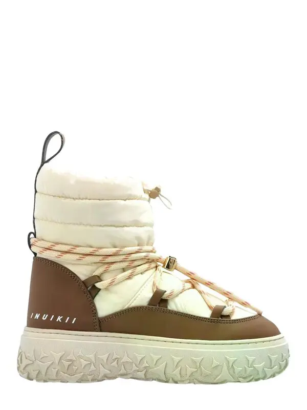Inuikii Padded Lace-up Boots - White