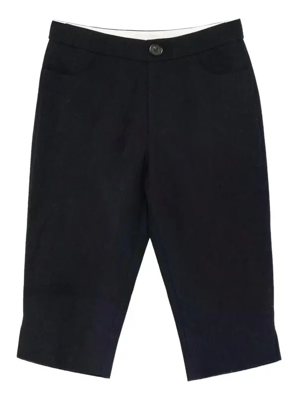 SHUSHU/TONG Capri Cropped Trousers - Blue
