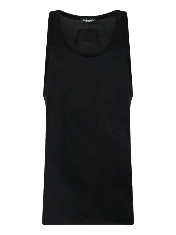 Dsquared2 Logo Patch Vest - Black