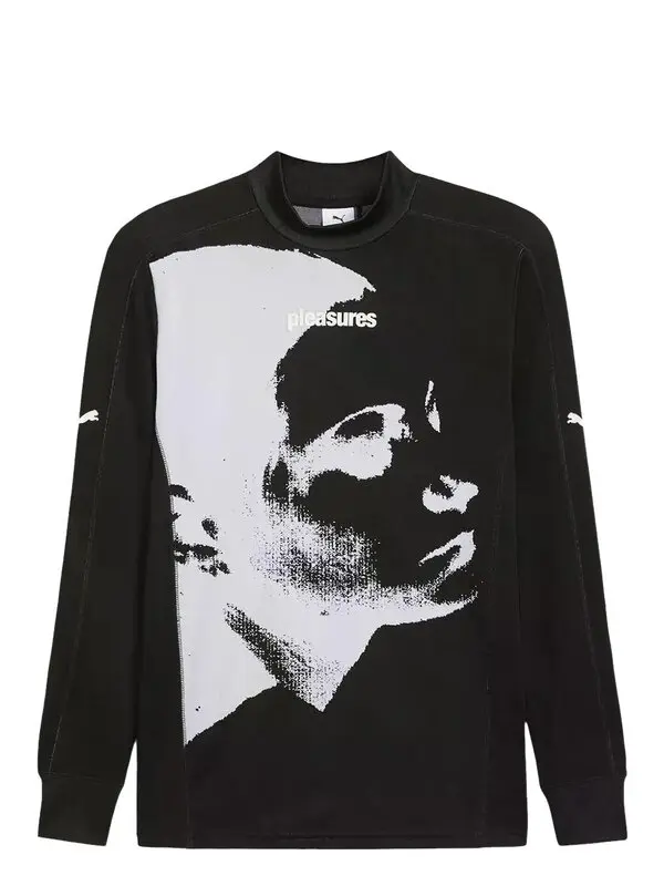 PUMA X Pleasures Graphic-print T-shirt - Black