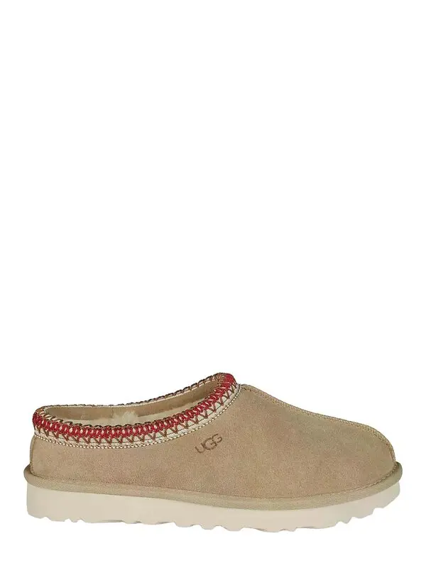 UGG Tasman Braided Slippers - Sand/dark Cherry
