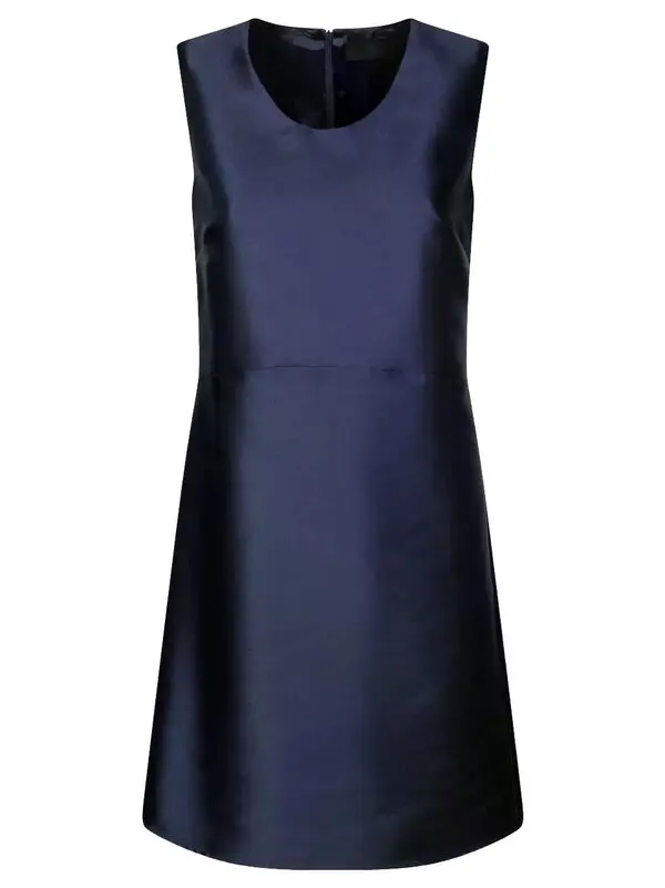 F.IT Sleeveless Silk Dress - Blue