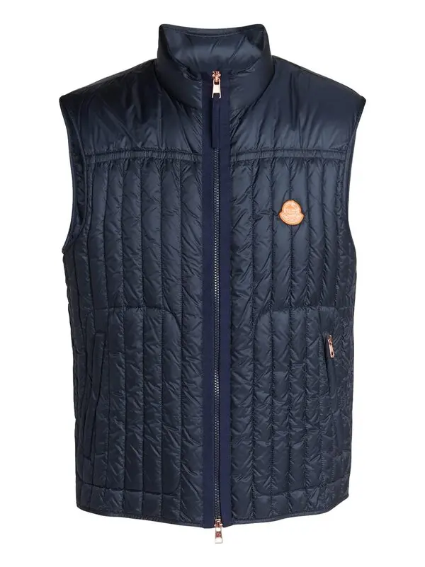 Moncler X Gilga Farm Down Vest - Navy