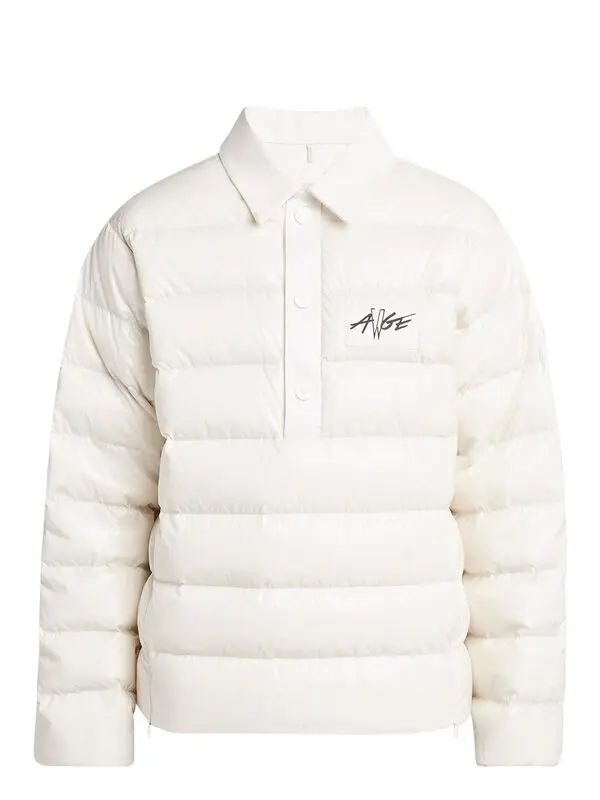Moncler X A$ap Rocky Vardar Down Shirt Jacket - White