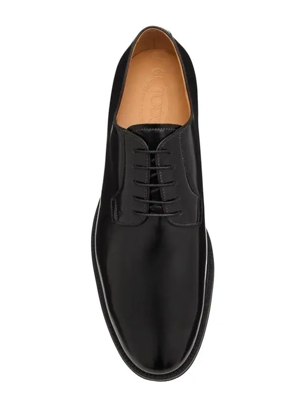 TOD & APOS;S Leather Derby Shoes - Black