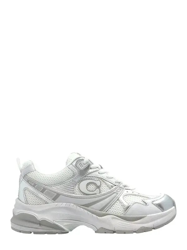 Coach Logo-appliqué Sneakers - White