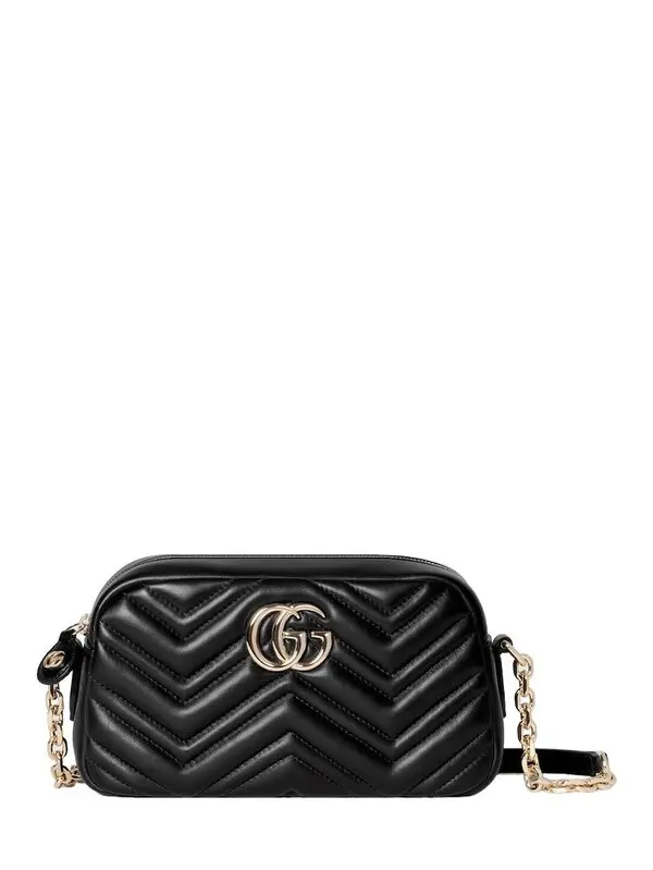 Gucci Gg Marmont Small Camera Bag - Black