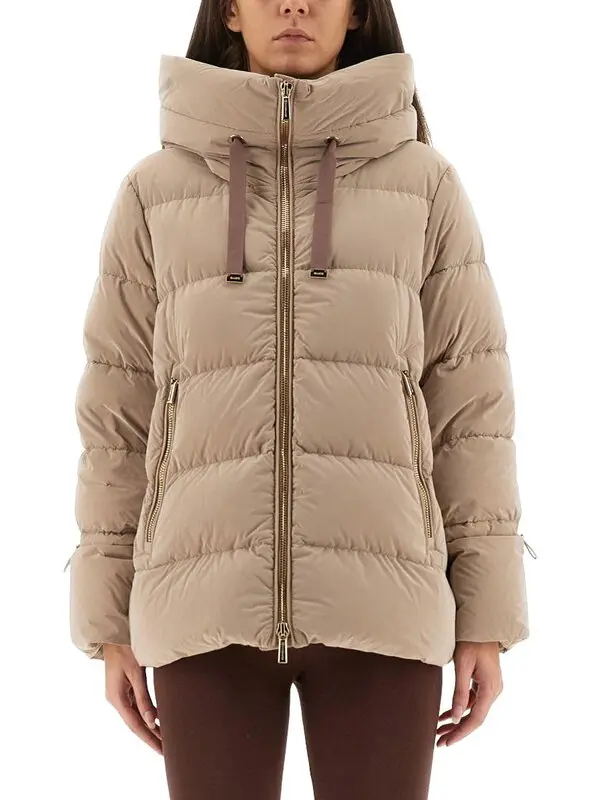 MOORER Gadia Padded Jacket - Beige