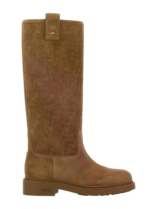 Fendi Knee-high Boots - Brown