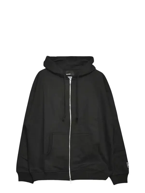 RASSVET Zip-front Graphic-print Hoodie - Black