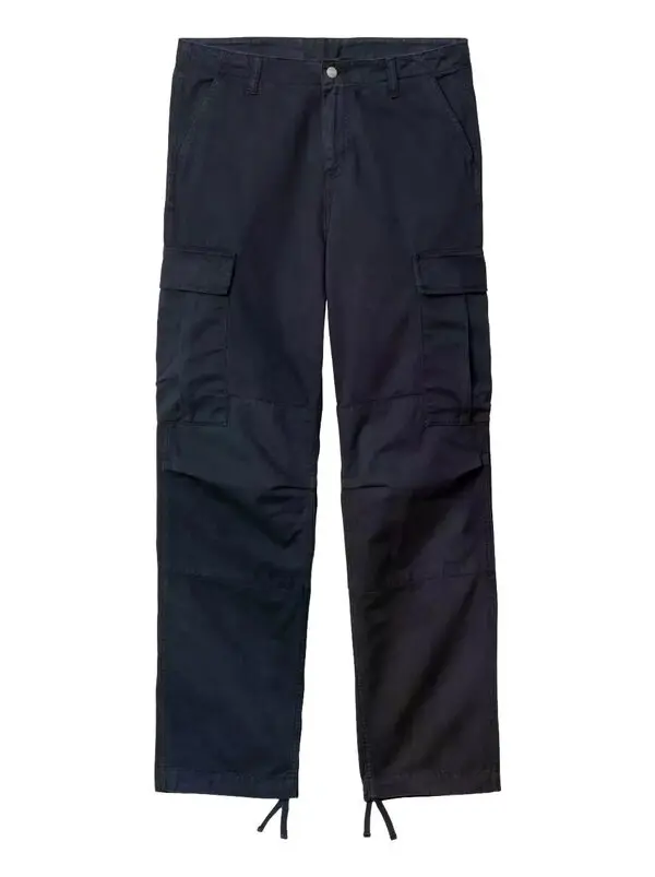Carhartt Work In Progress Cargo Trousers With Side-pocket Detail - Blue