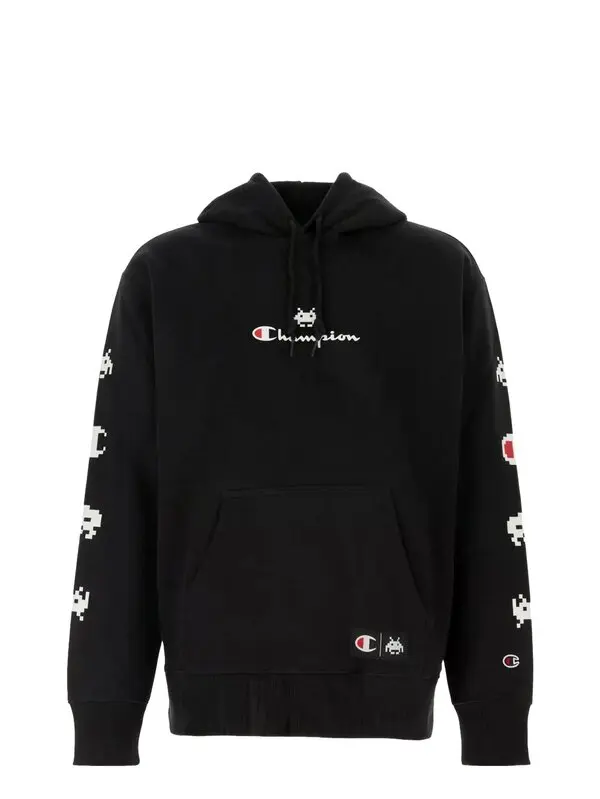 Champion Space Invaders Hoodie - Black