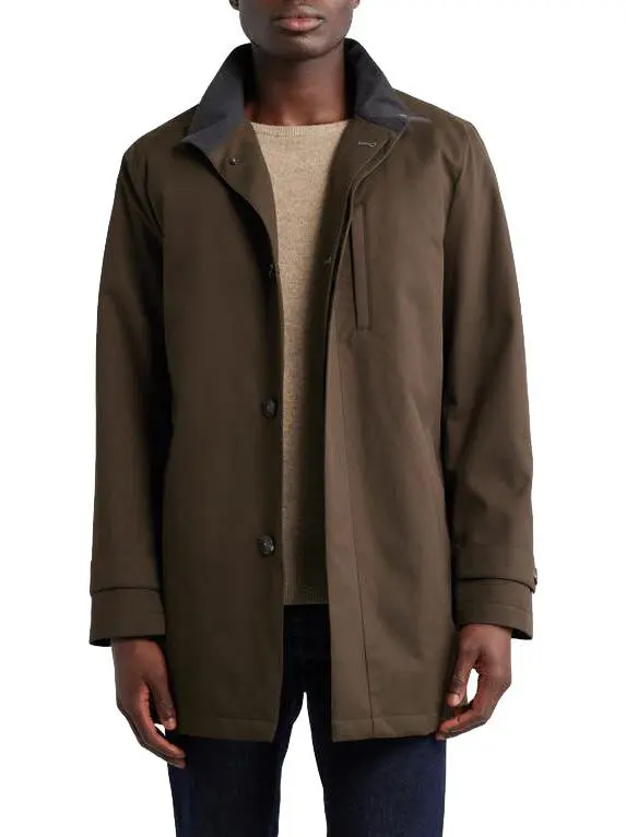 Hart Schaffner Marx Colfax Waterproof Raincoat - Olive