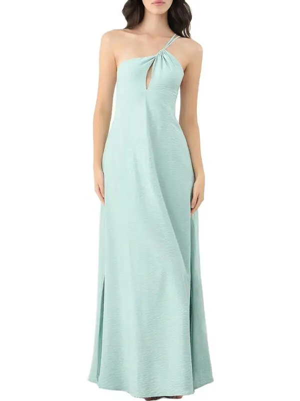BOAMAR Nicole One-shoulder Maxi Dress - Green