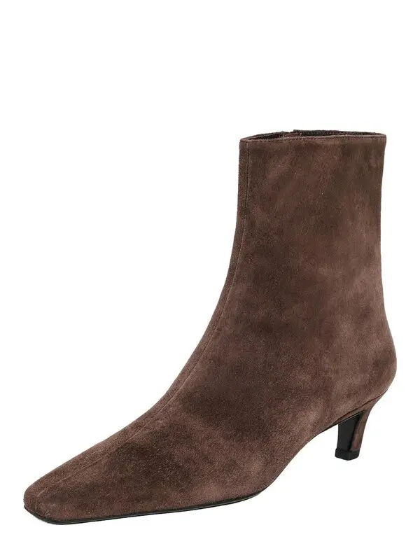 TONY BIANCO Estelle Ankle Boots - Espresso Suede