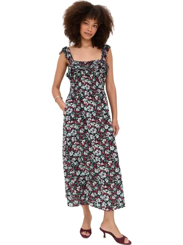 Ciao Lucia Amalie Maxi Dress - Peonia Print