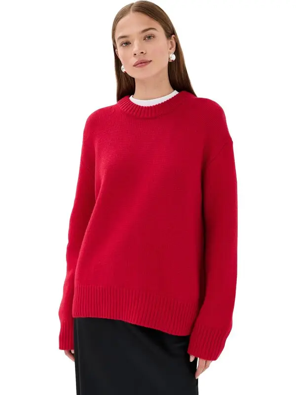 LISA YANG Renske Cashmere Sweater - Goji Berry