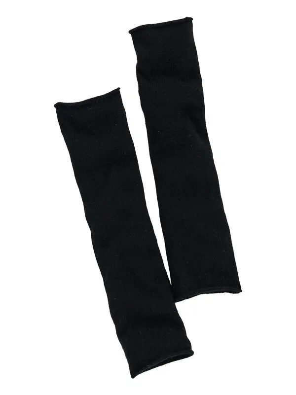 LISA YANG Aspen Arm Cashmere Warmers - Black