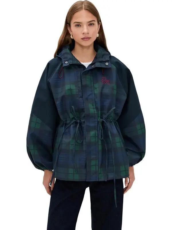 DAMSON MADDER Liu Raincoat - Navy