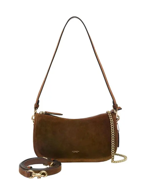 COACH® Chain-strap Satchel - Brown